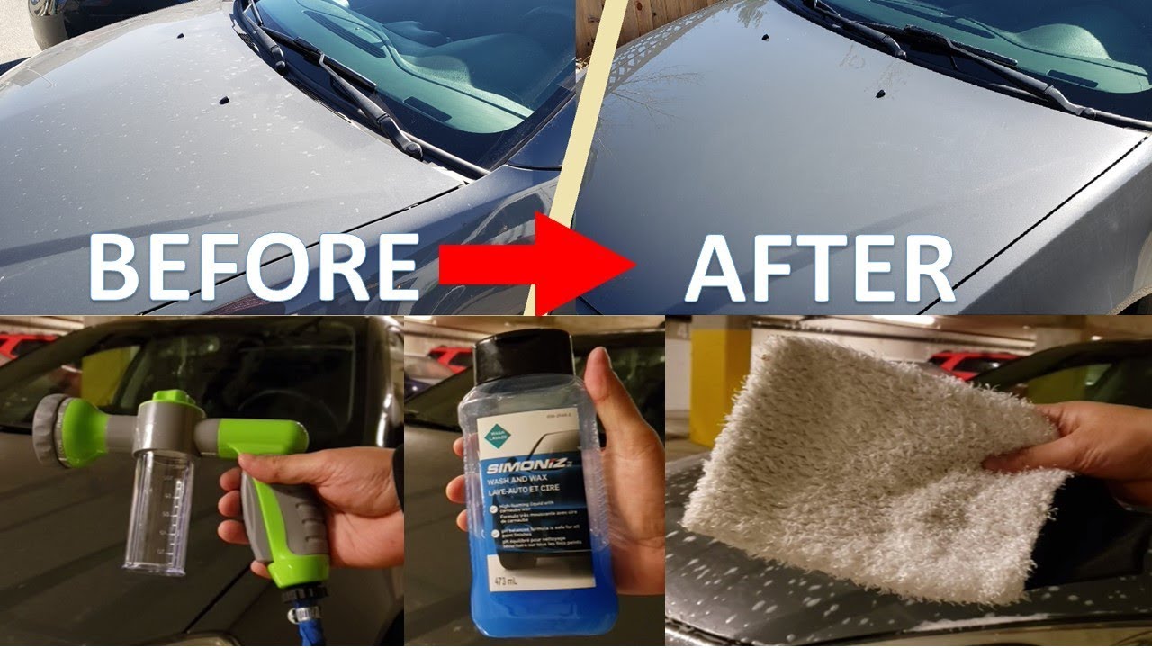 How to remove winter road salt | cleaning | Car Foam Sprayer | Cheap ...