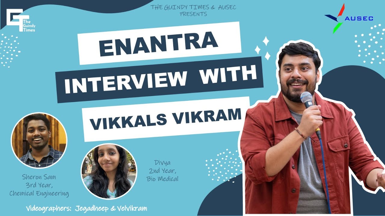 Interview with Vikkals Vikram | Enantra Interviews | GT x AUSEC - YouTube