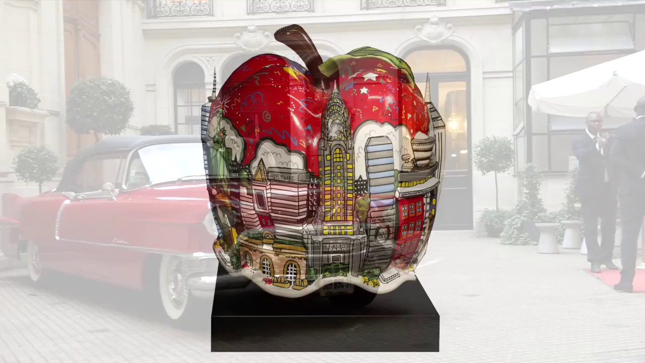 CHARLES FAZZINO, amazing show in Paris by Galerie ARTIMA - YouTube
