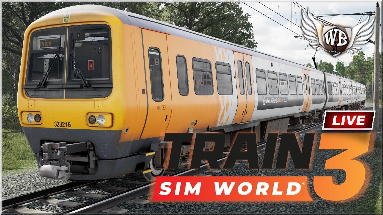LIVE | Train Sim World 3 | Birmingham Cross-City | Czekoladowy pociąg ...