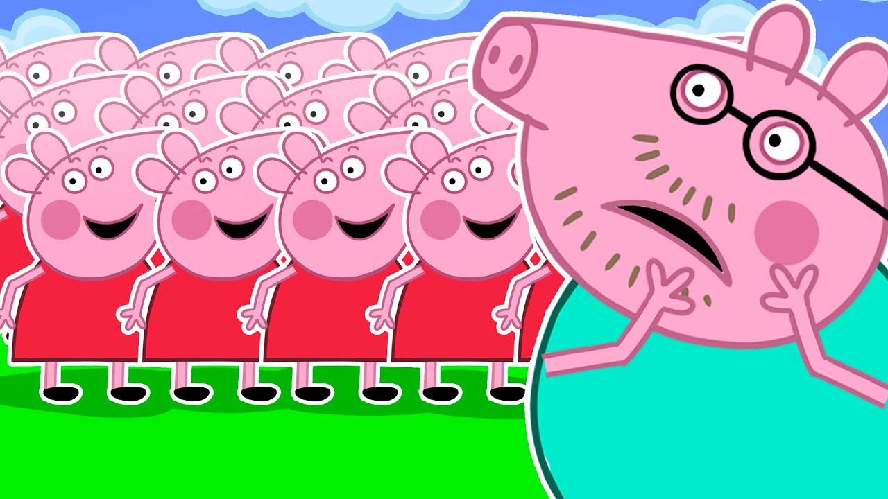 Peppa Pig CLONAN en ROBLOX y ROMPO EL JUEGO - YouTube
