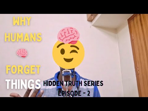 Why Humans Forget Things | Hidden Truth About Your Brain 🧠 | Human ...