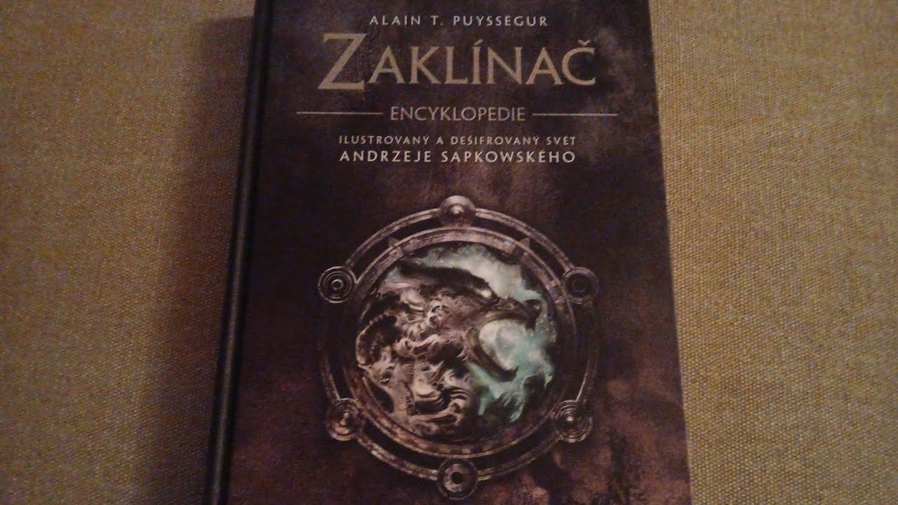Unboxing Kniha Zaklínač - YouTube