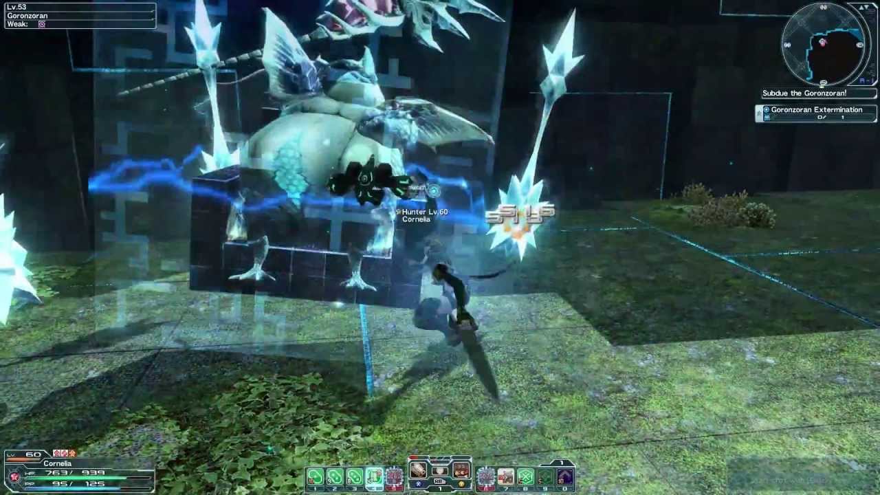 [PSO2]Goronzoran Very Hard -- Wired-Lance - YouTube