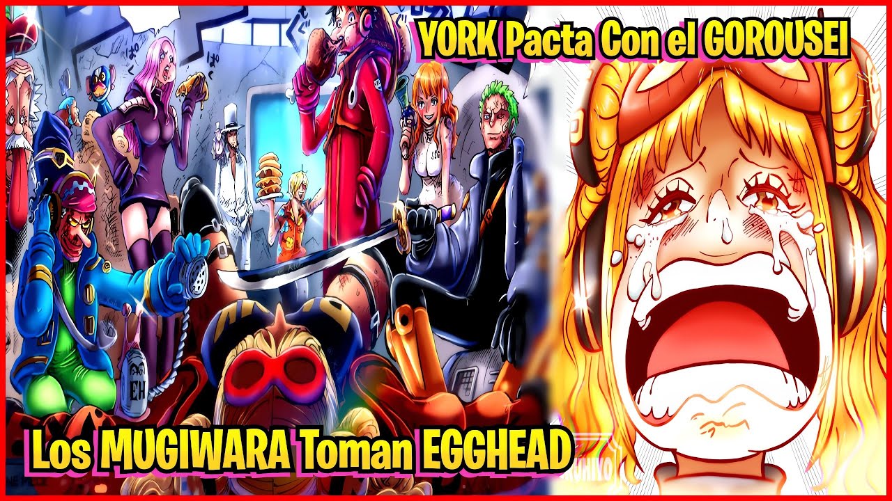 COMO SUCEDIO!? LUFFY Se Adueña de EGGHEAD! y YORK Es Capturada! | One Piece 1089 - YouTube