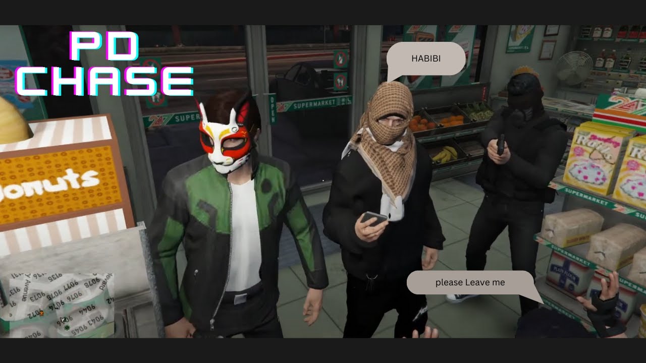 Funny PD Chase in UNIFIED ROLE PLAY II URP II - YouTube