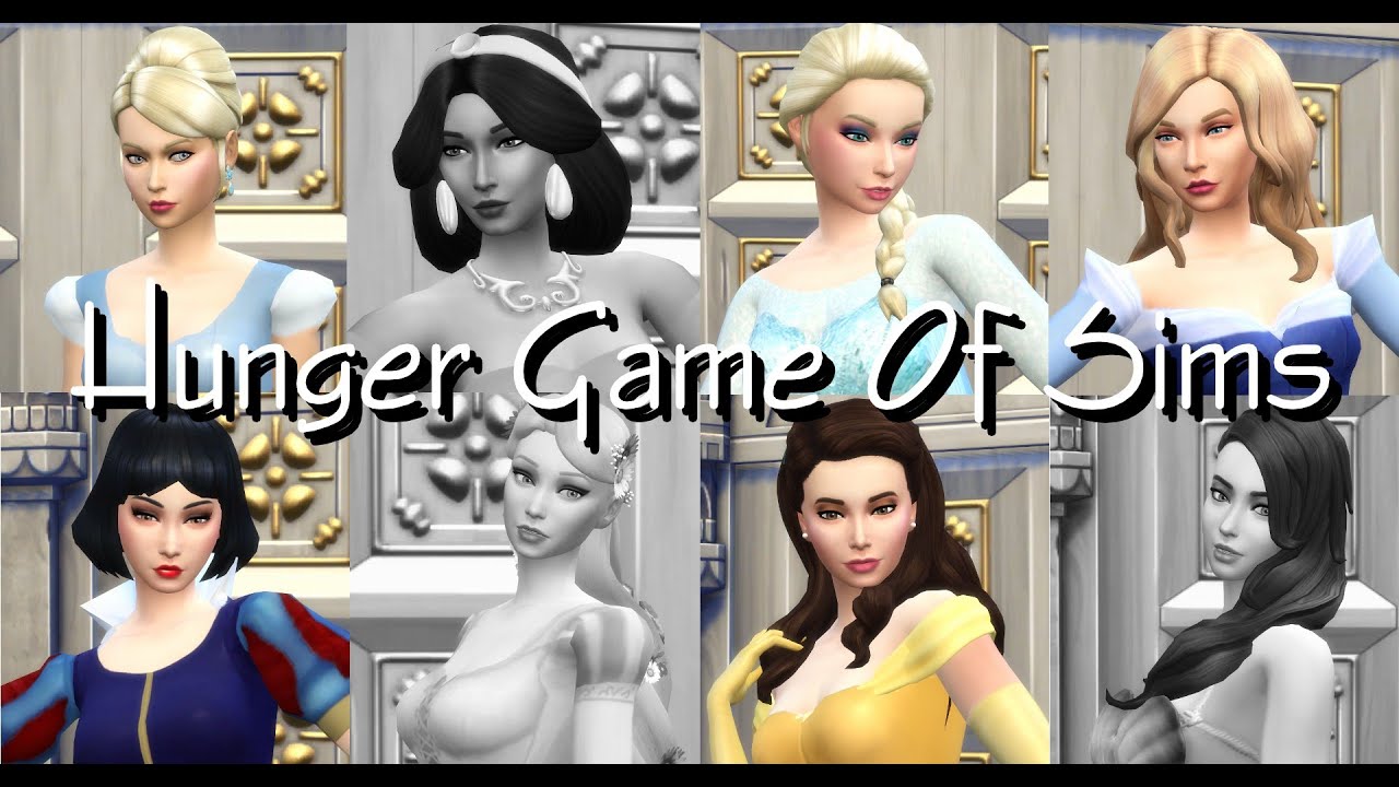 Hunger Game of Sims DISNEY Edition - #4 La Pêche - Les sims 4 fr - YouTube