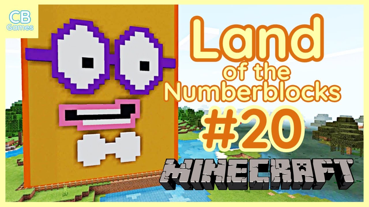 Numberblock 20 | Numberblocks Minecraft - Giant Numberblock 20 - YouTube