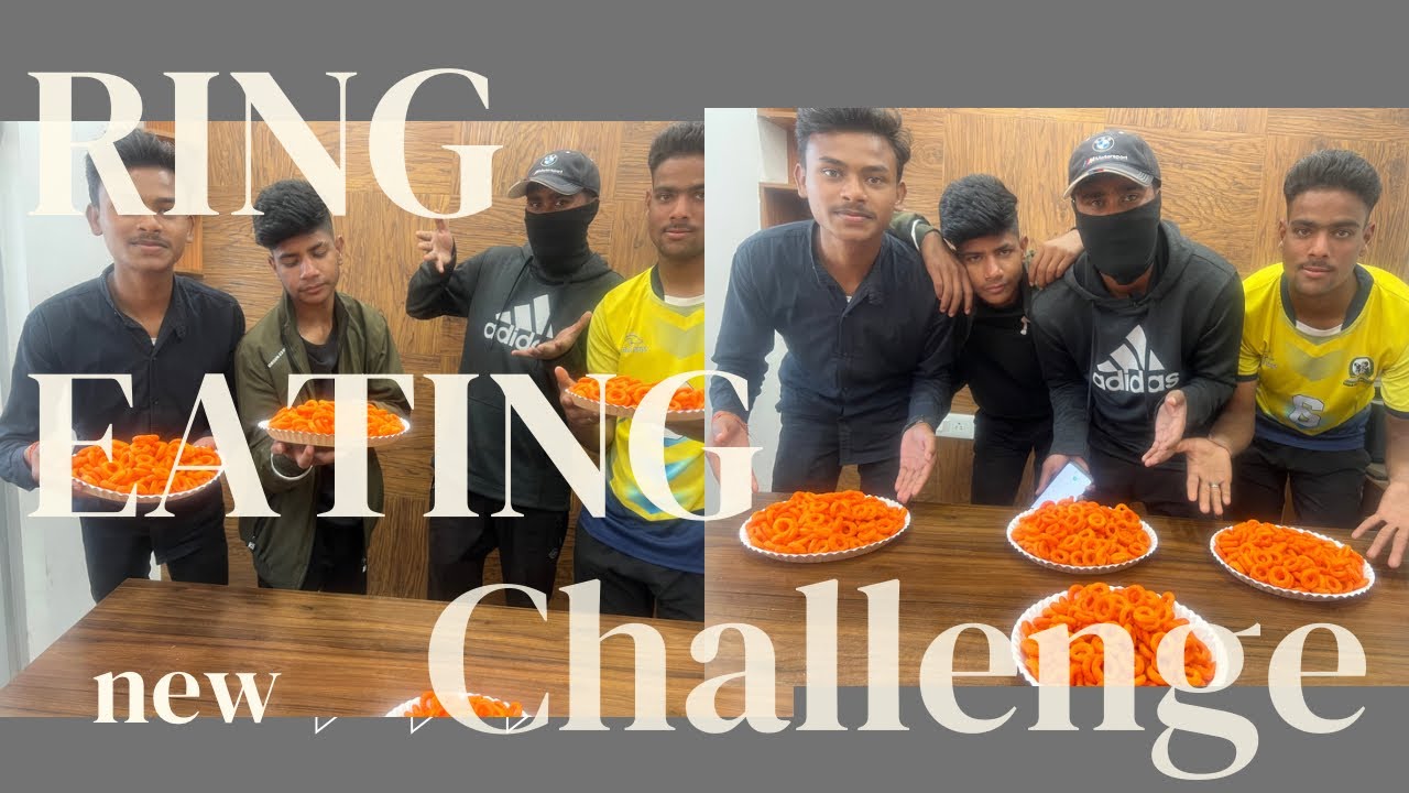 Ring Eating Challenge 😱😱 Winner get 1000 #food #eating #challenge - YouTube
