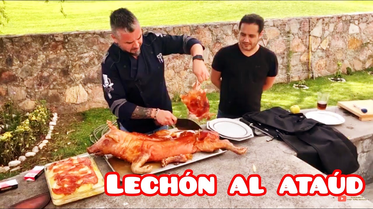 El Mejor Lechon al Ataud del Universo y Papas al Gratin a le Toñe - YouTube