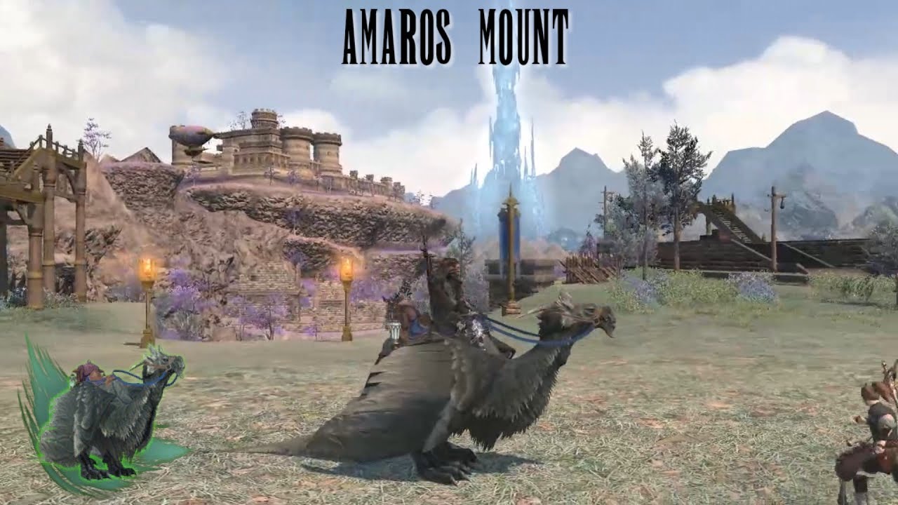 Monture Amaro (Avoir tous les Jobs au niveau 80) | Final Fantasy XIV ...