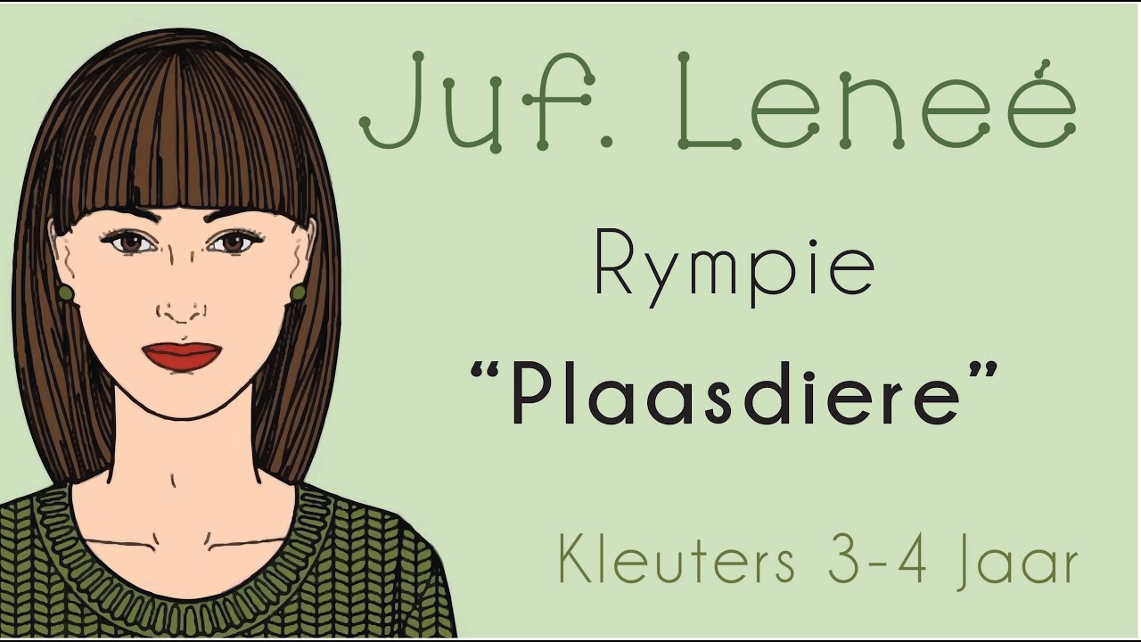 Afrikaanse Rympie vir kleuters - Plaasdiere uit Rympies vir Pikkies en ...