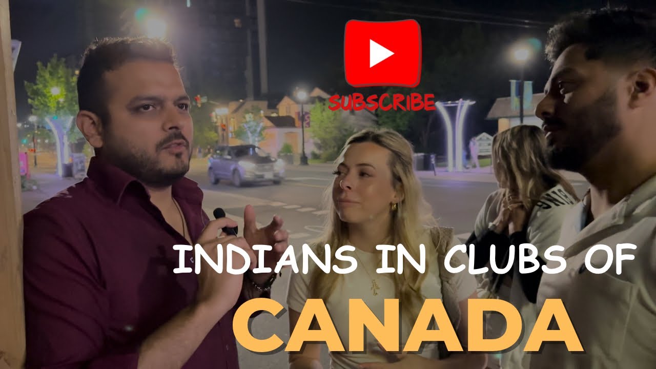 Nightlife in Waterloo 🇨🇦 | Indians In Night Clubs of CANADA | THE RAJAT ...
