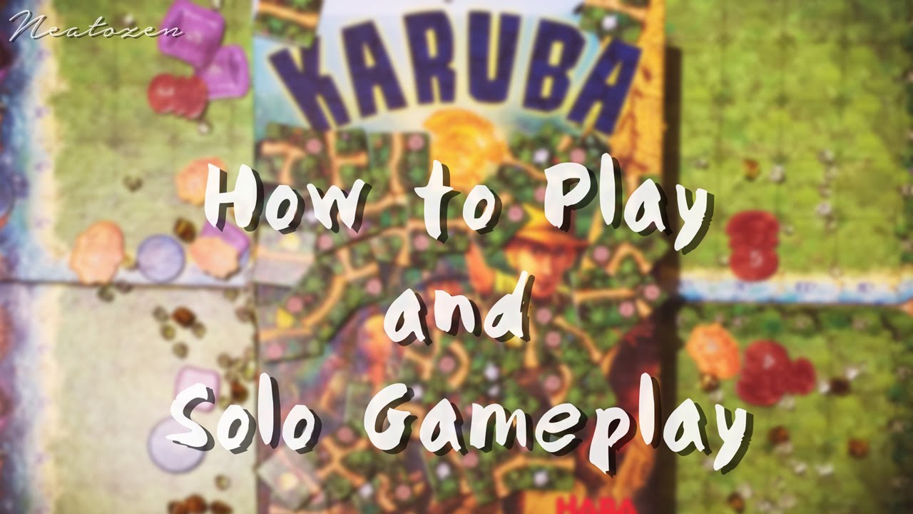 Karuba - How to play and Solo Gameplay Periscope - YouTube