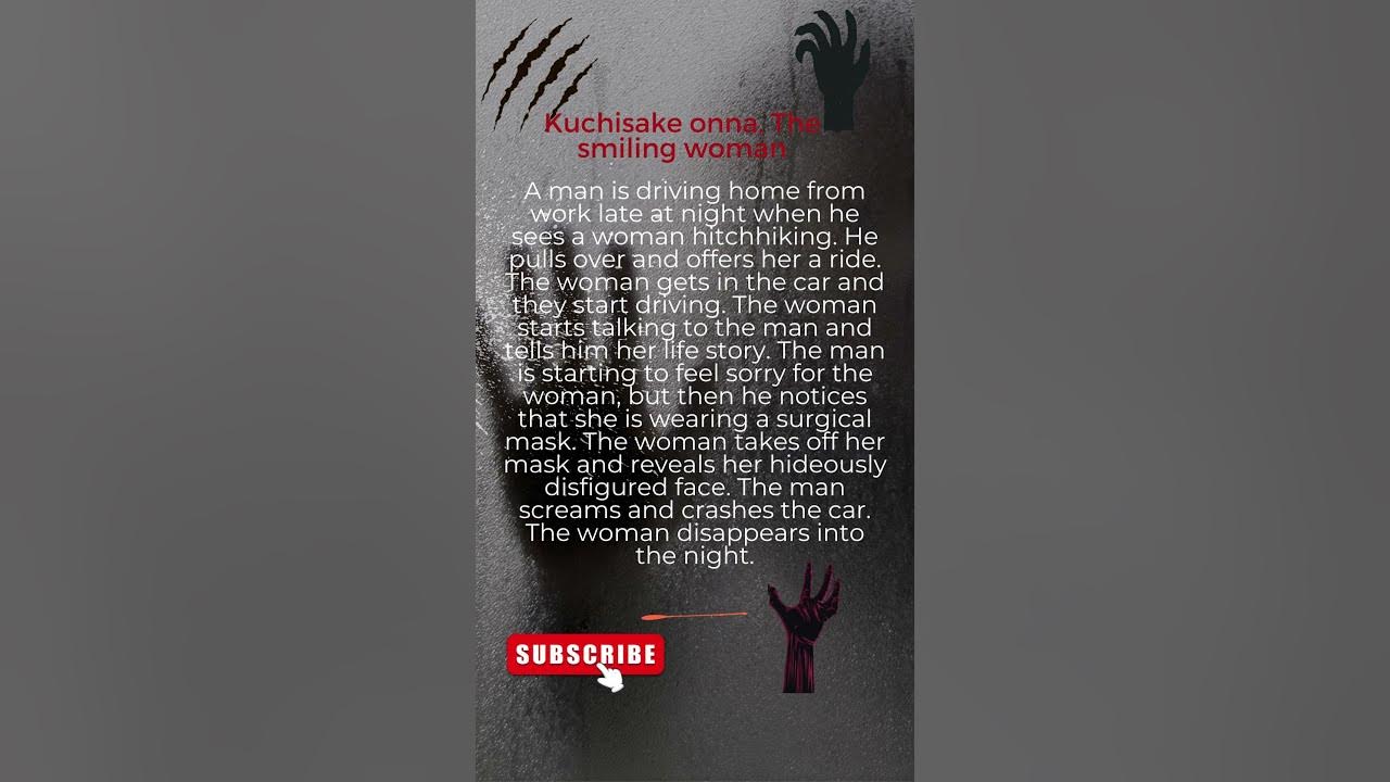 are you brave enough to hear the story of kuchisake onna || urgban legend || scary stories ...