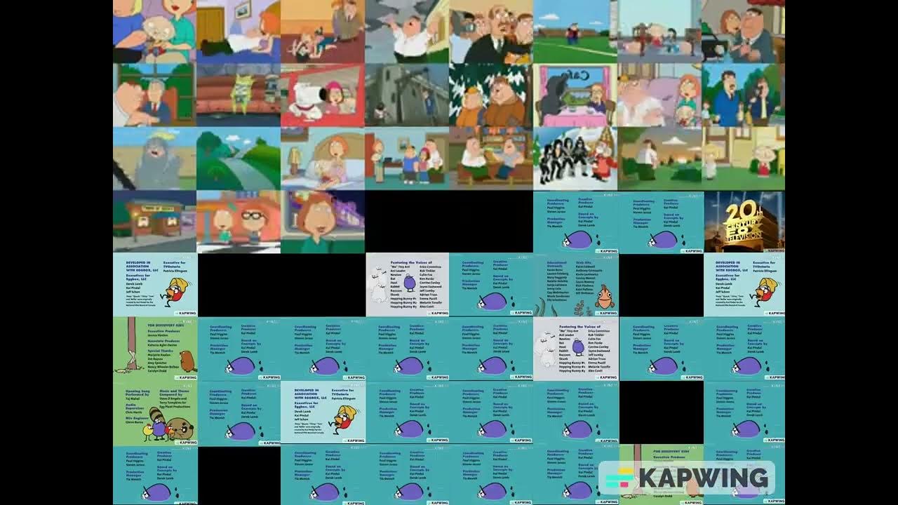 Family Guy and the Big Wide World Chirp's Deep Voice S2-6 Credits (All ...