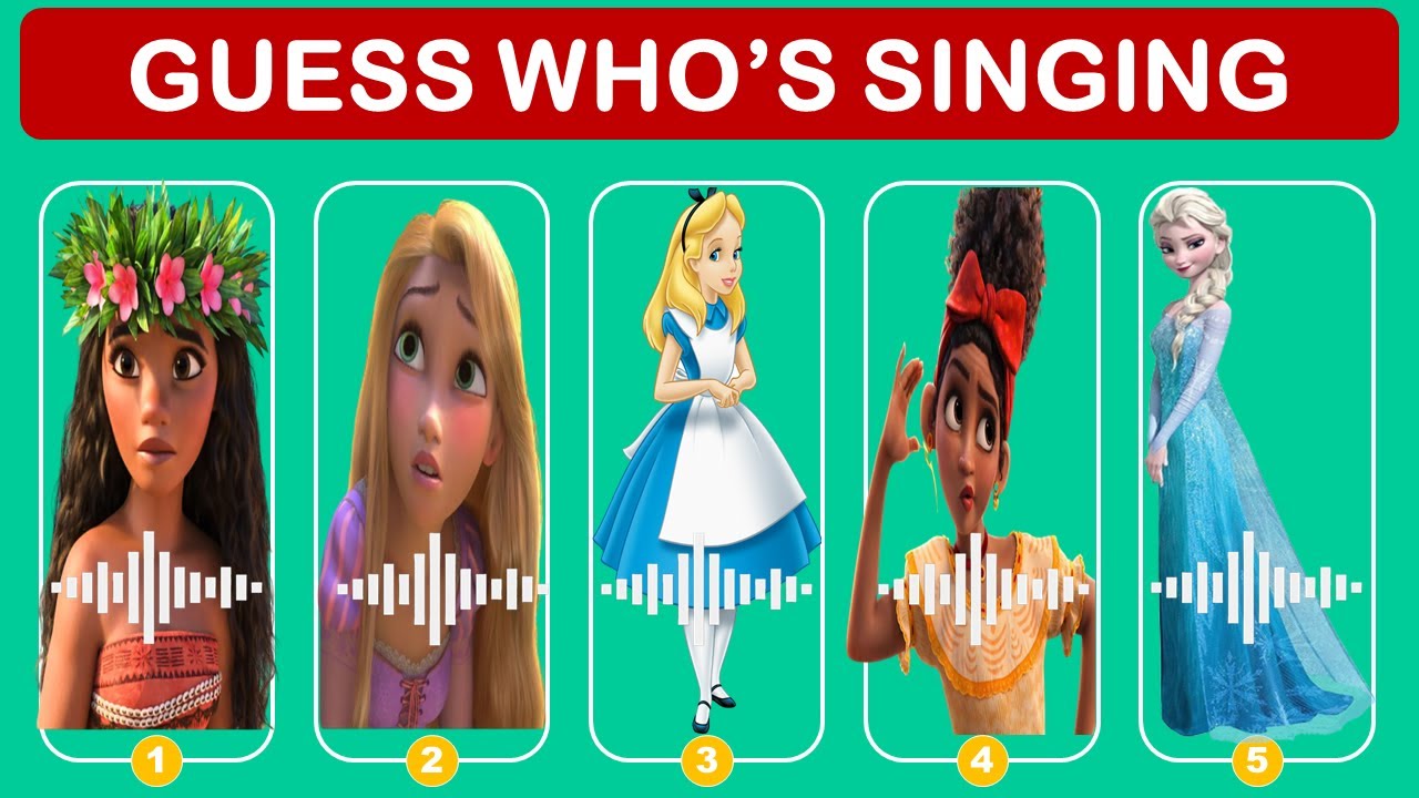 Guess Who's Singing? | The Super Mario Bros, The Little Mermaid 2023 ...
