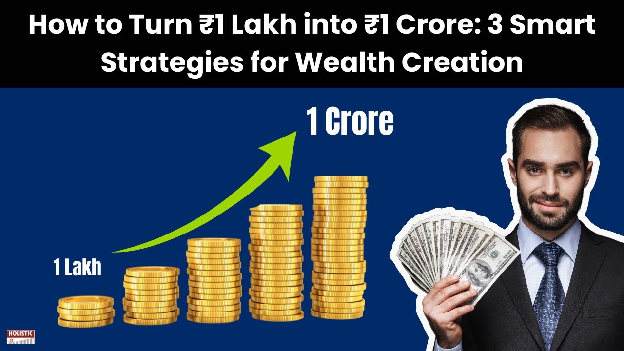 How to Turn ₹1 Lakh into ₹1 Crore: 3 Smart Strategies for Wealth ...