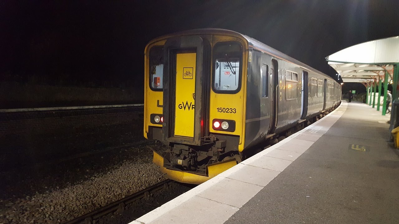 GWR 150233 Departs Barnstaple - 21/02/19 - YouTube