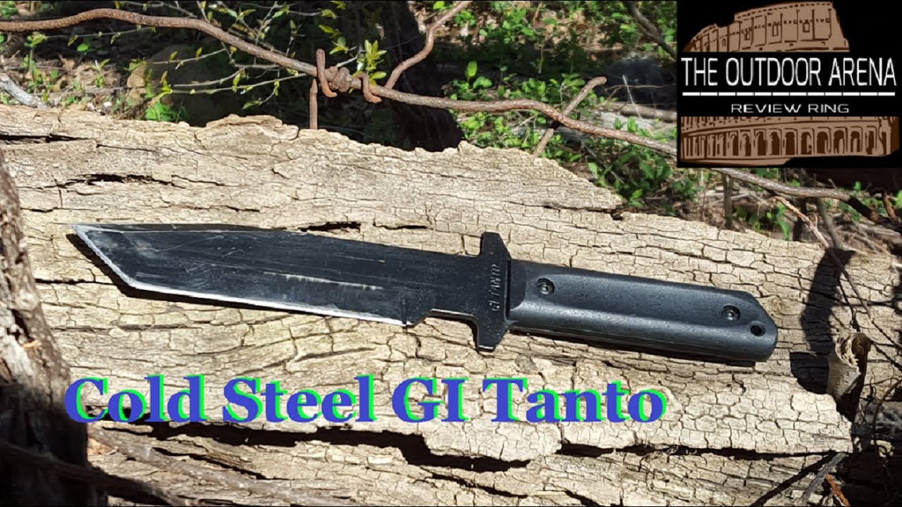 Cold Steel GI Tanto appears in The Outdoor Arena - YouTube