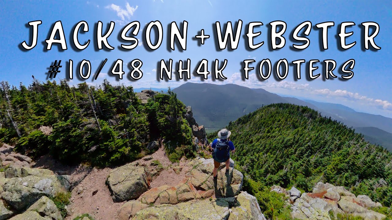 Mt. Jackson | Mt. Webster | NH48 4K | NH 52WAV | Hiking | Insta360 ...