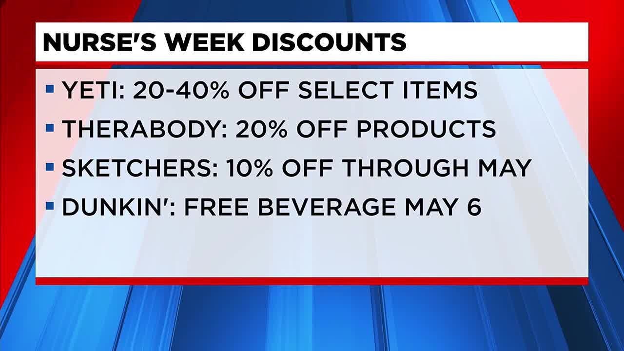 Companies, brands offer discounts during Nurses Week - YouTube