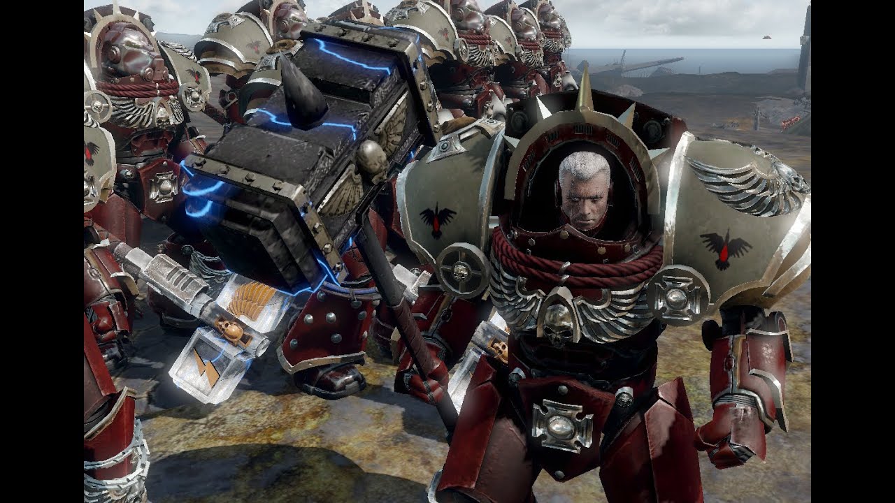 Blood Raven Assault Terminators in Combat (led by Gabriel Angelos ...