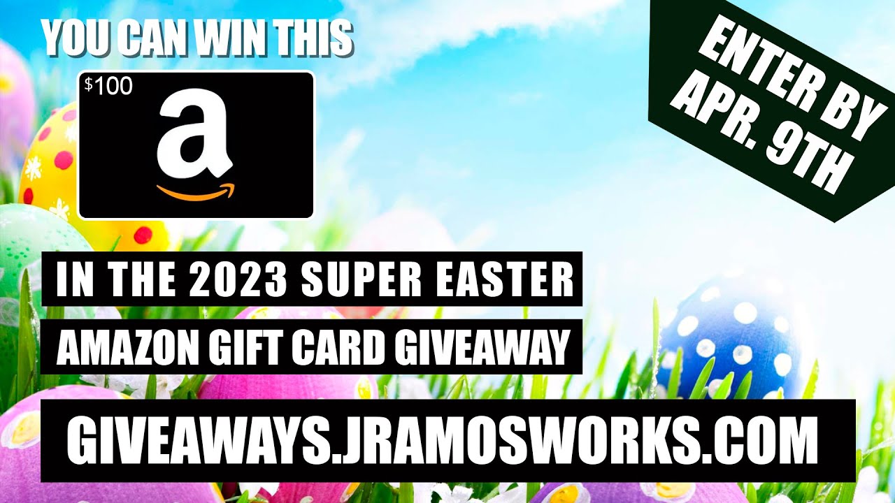 Amazon Gift Card Giveaway - Easter 2023 Edition - YouTube