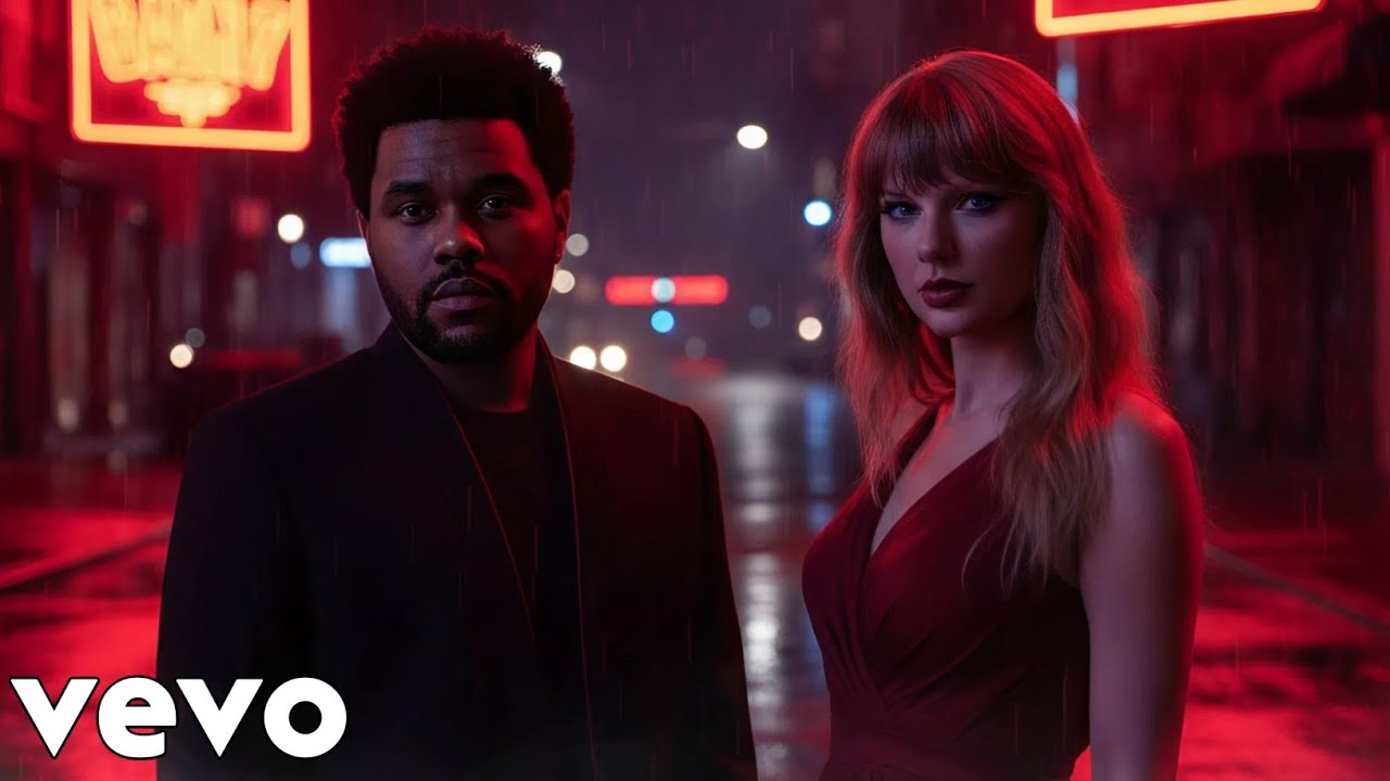 The Weeknd ft. Taylor Swift - Crimson Midnight (Official Music Video ...