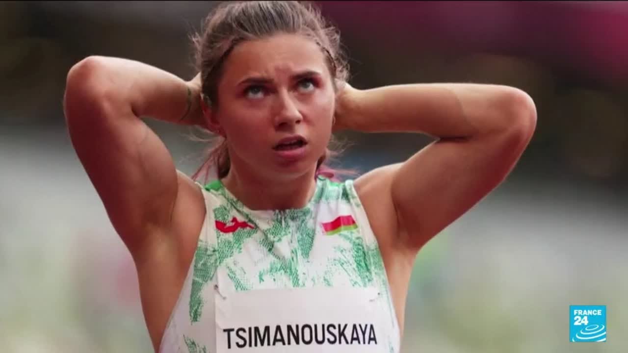 Belarusian sprinter Tsimanouskaya leaves Tokyo for Austria • FRANCE 24 ...