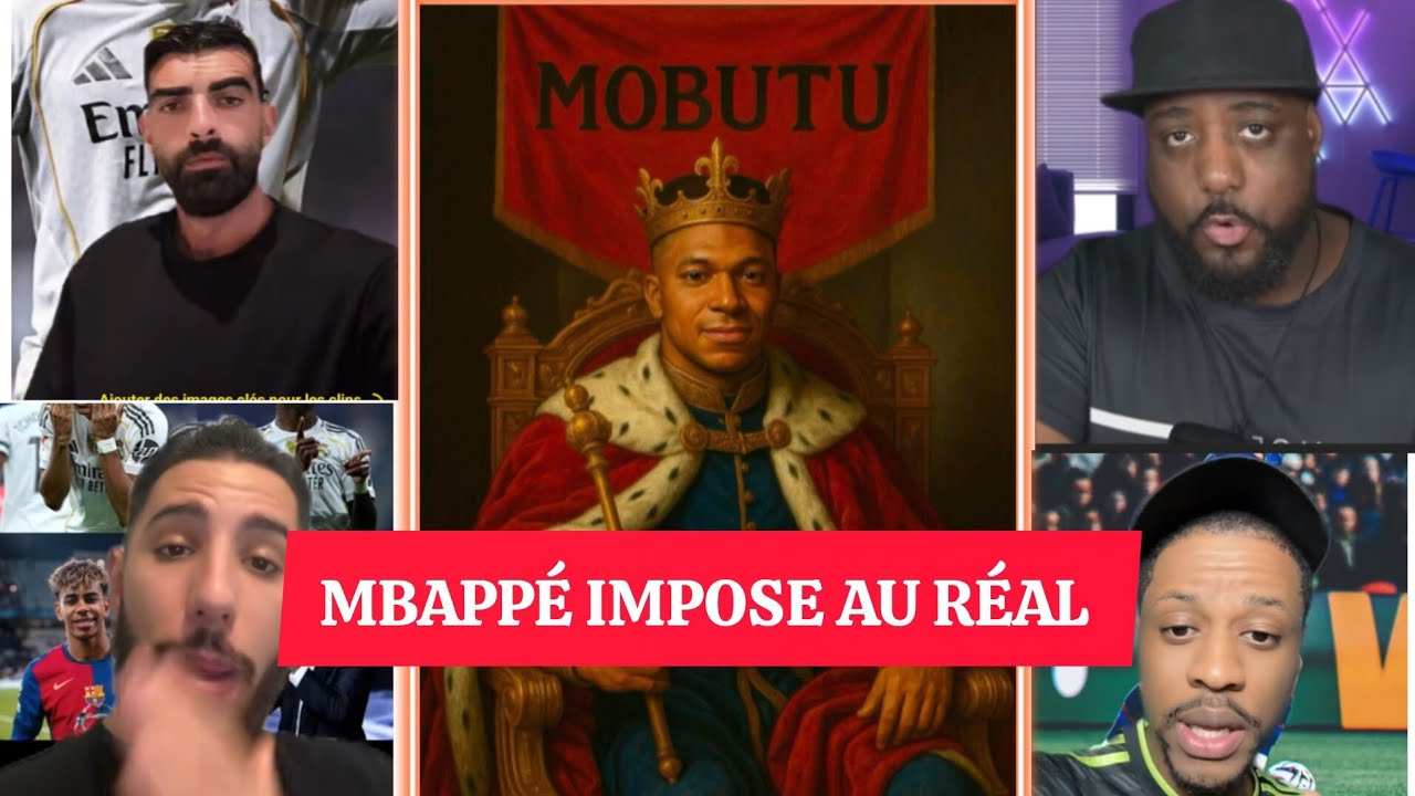 🚨😱 MBAPPE MOBUTU IMPOSE SA DICTATURE AU REAL MADRID - YouTube
