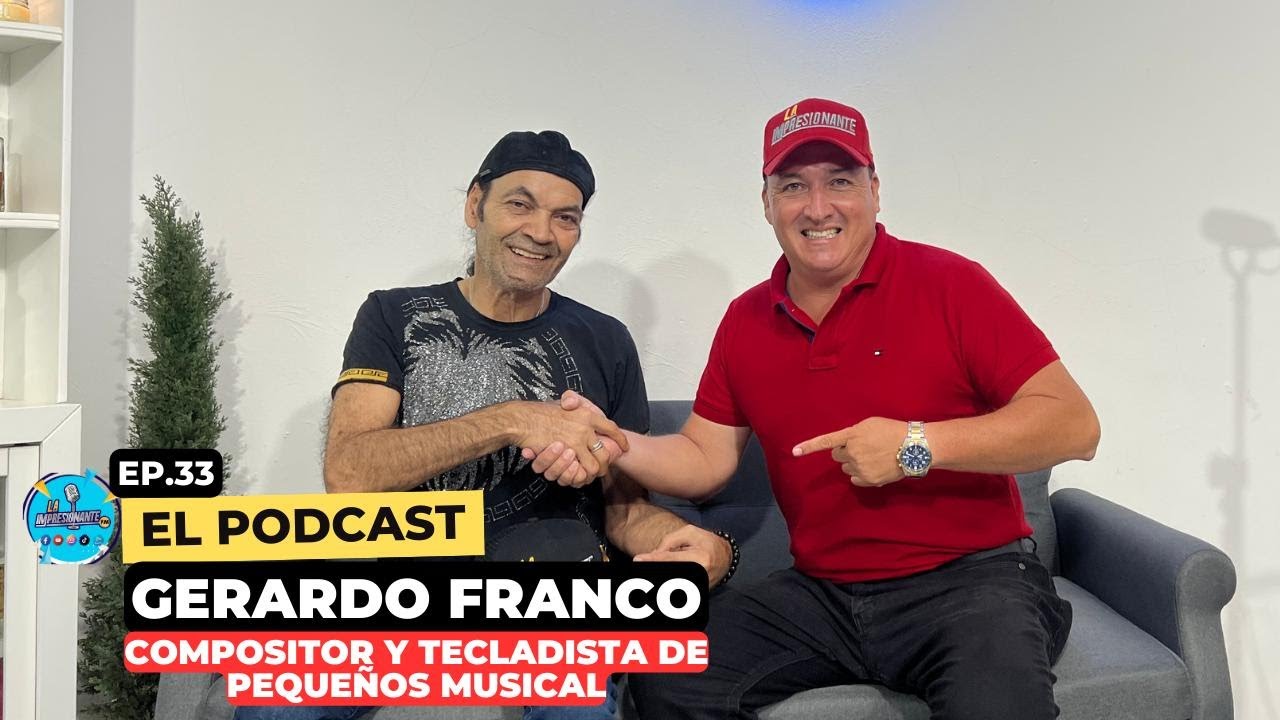 Gerardo Franco Compositor y tecladista de Pequeños Musical / Conoce mas ...