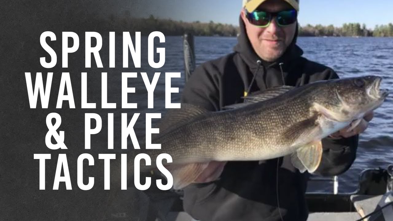Spring Walleye & Pike Tactics - YouTube