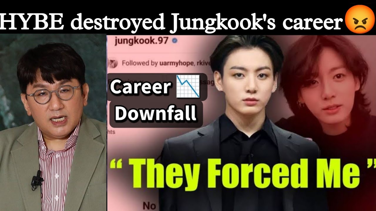 HYBE destroyed Jungkook's career | downfall of Jungkook's career | #bts ...