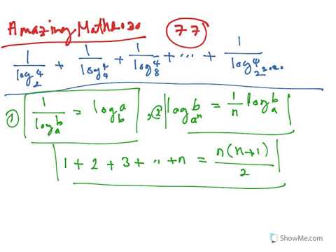 Log problem - YouTube