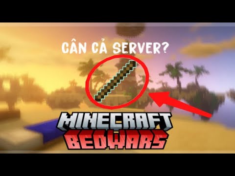 Dùng gậy knocback cân server bedwars là có thật!! |3FMC - YouTube