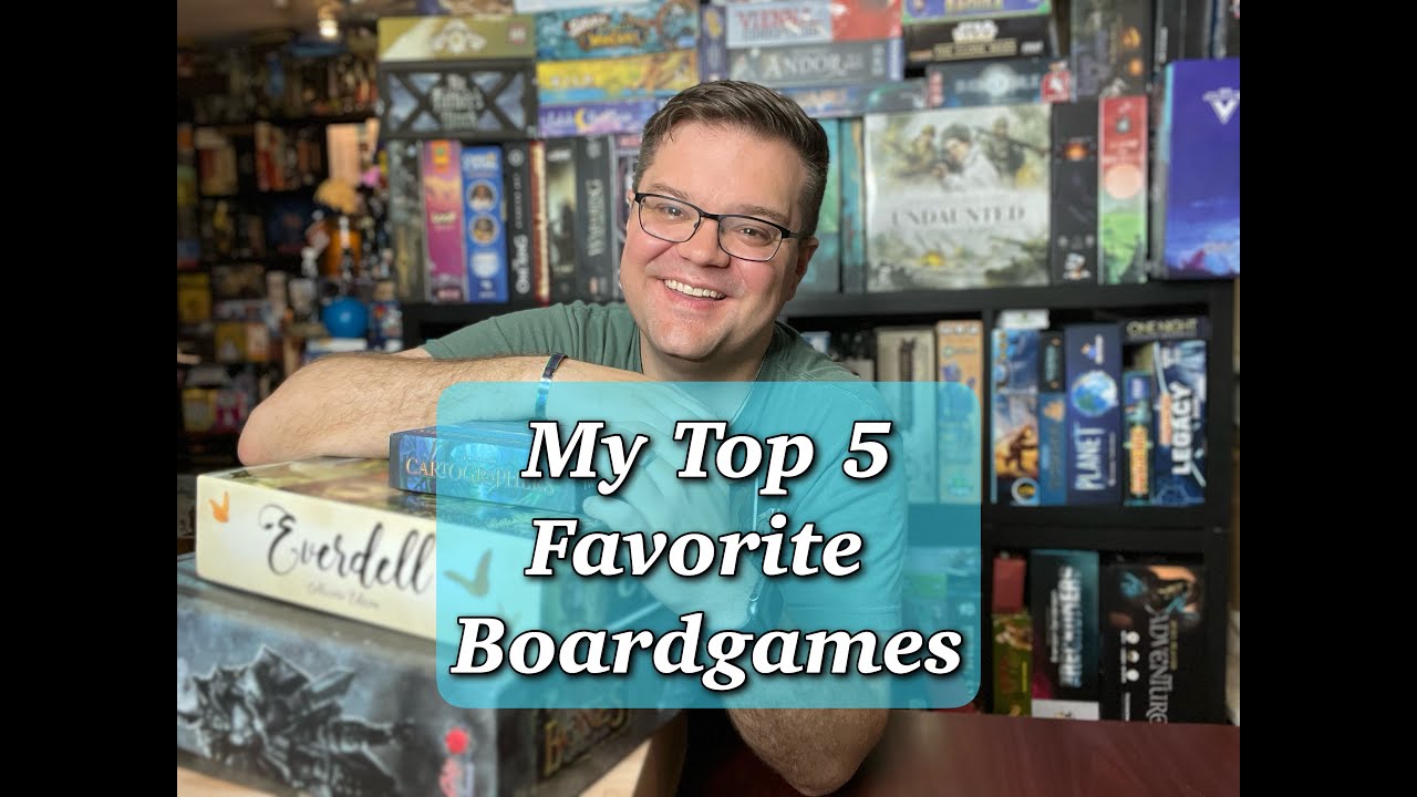 My Top 5 Favorite Boardgames - YouTube