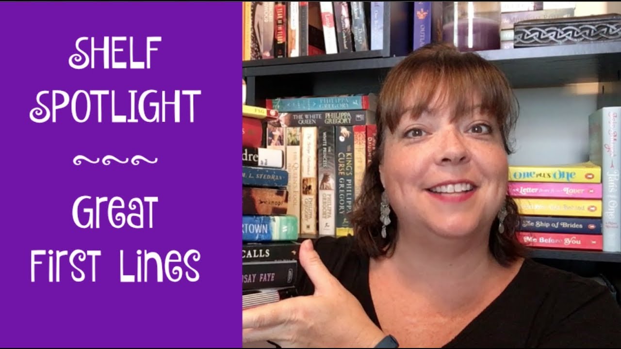 Shelf Spotlight || First Lines - YouTube