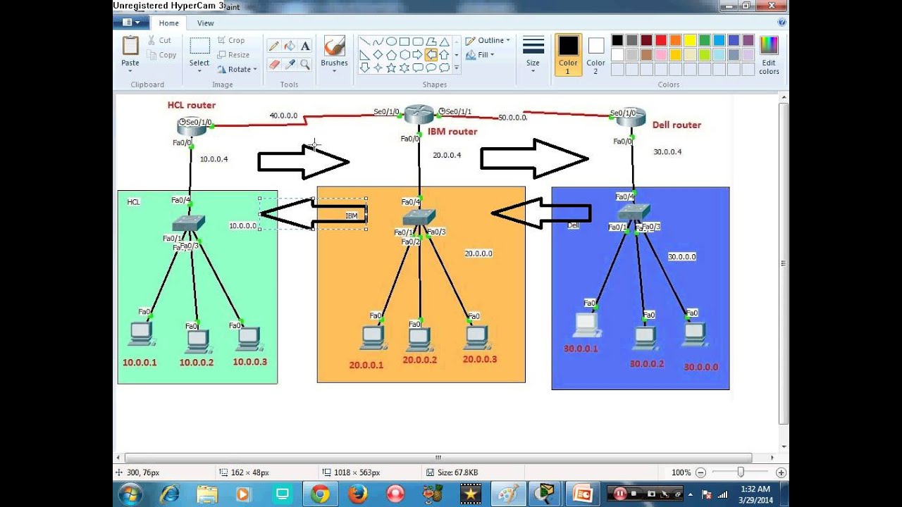 Rip loop prevention methods 1(split horizon) - YouTube