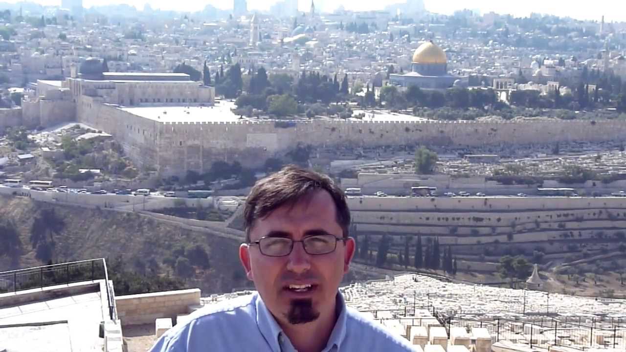 Overlooking Jerusalem - Jesus wept - YouTube