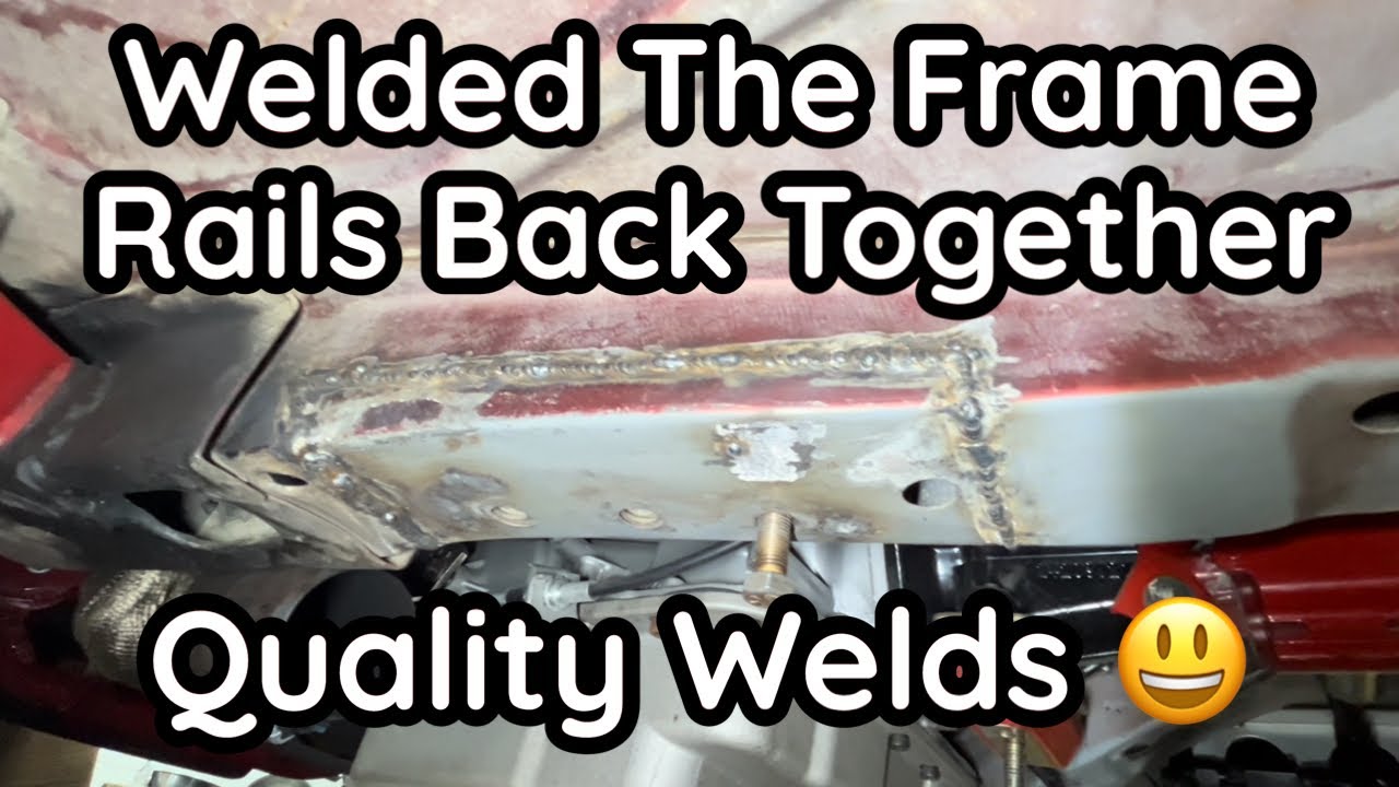 Welding On The Camaro - YouTube