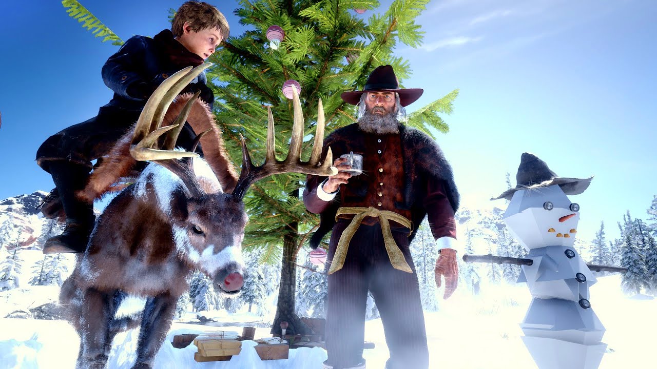 Arthur Ruins Christmas For Everyone | Red Dead Redemption 2 - YouTube