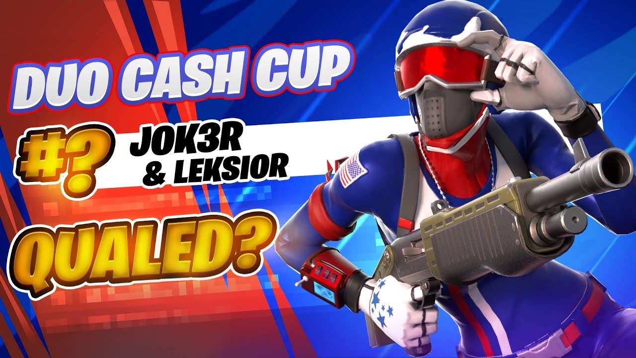 How We Almost Qualified For The Duo Cash Cup Finals … 3 wins ⁉️ - YouTube
