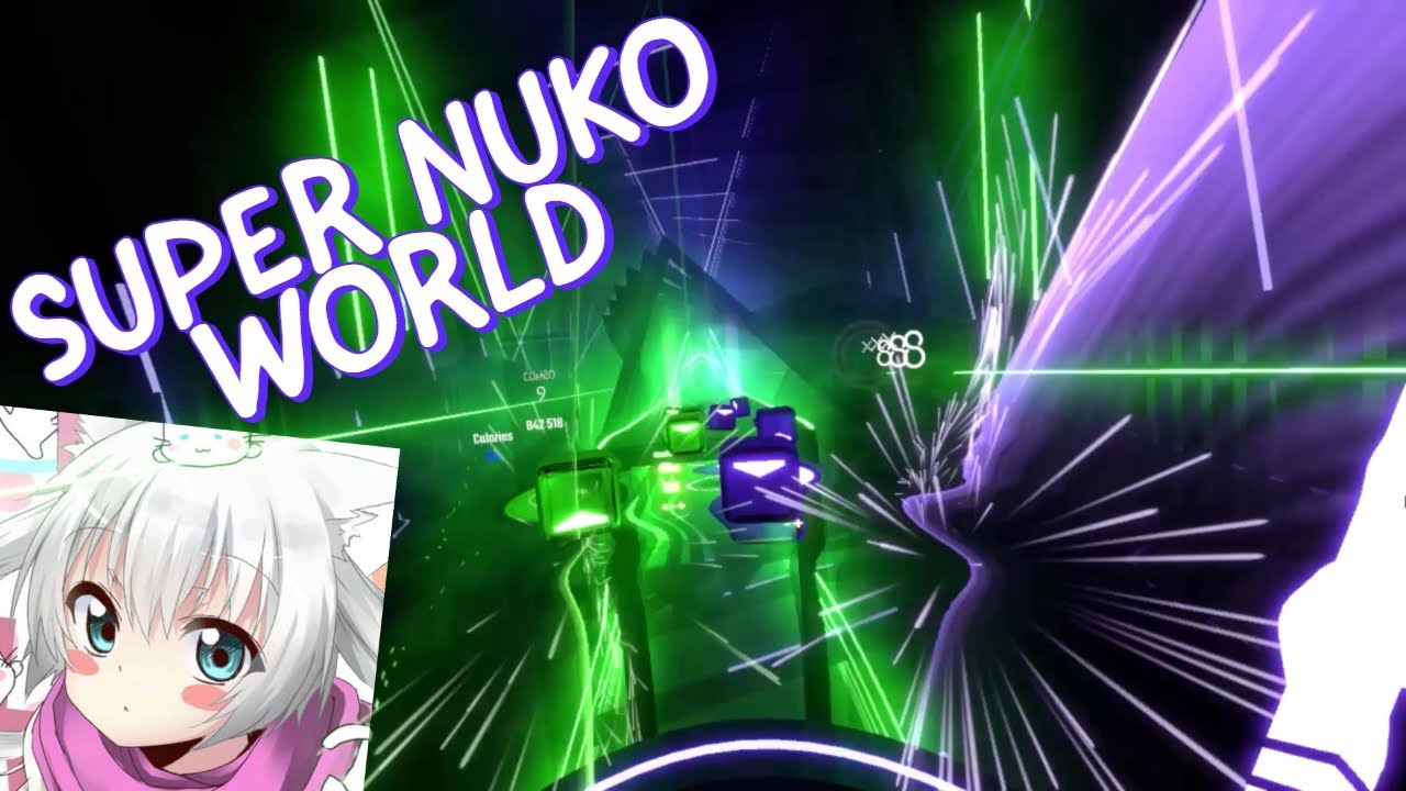 BEAT SABER - SUPER NUKO WORLD (Expert+) - YouTube