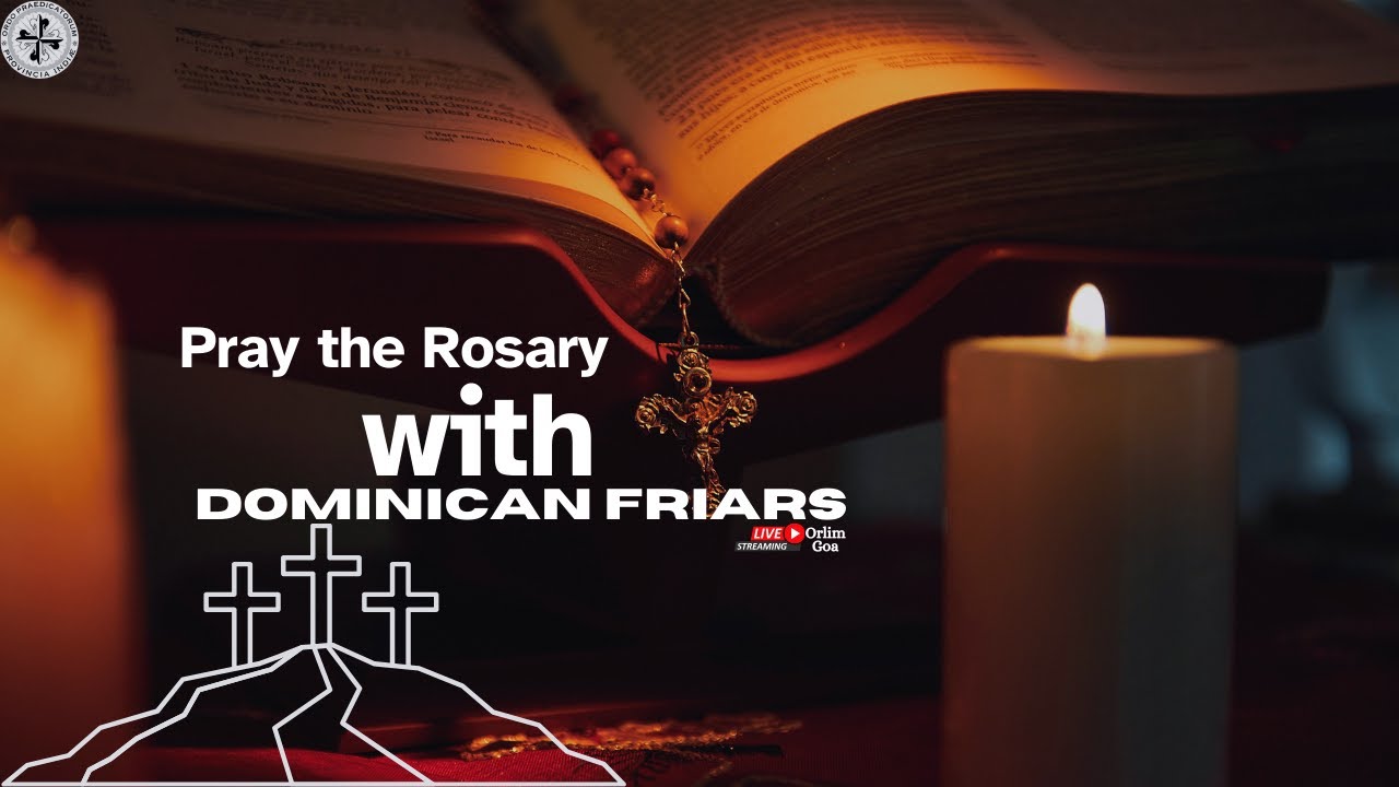 Rosary || St. Thomas Priory || Orlim || 14-08-2025 - YouTube