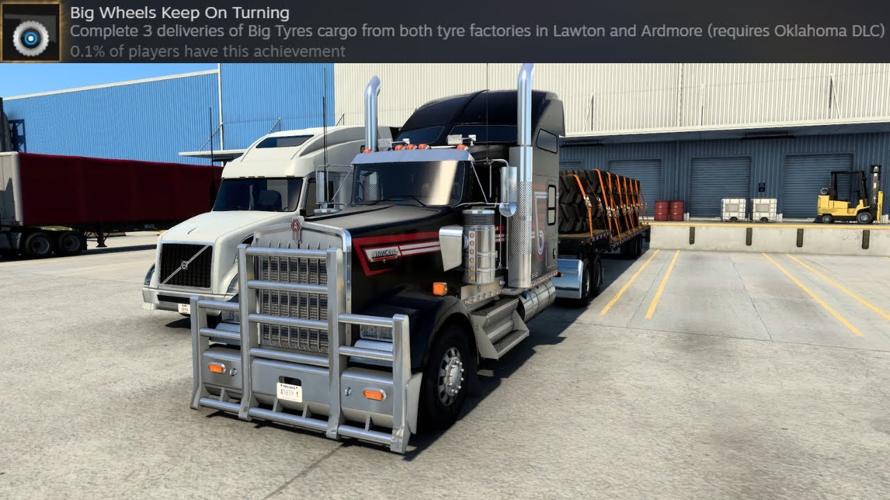 ATS 1.48 Big Wheels Keep On Turning Achievement! Oklahoma DLC ...