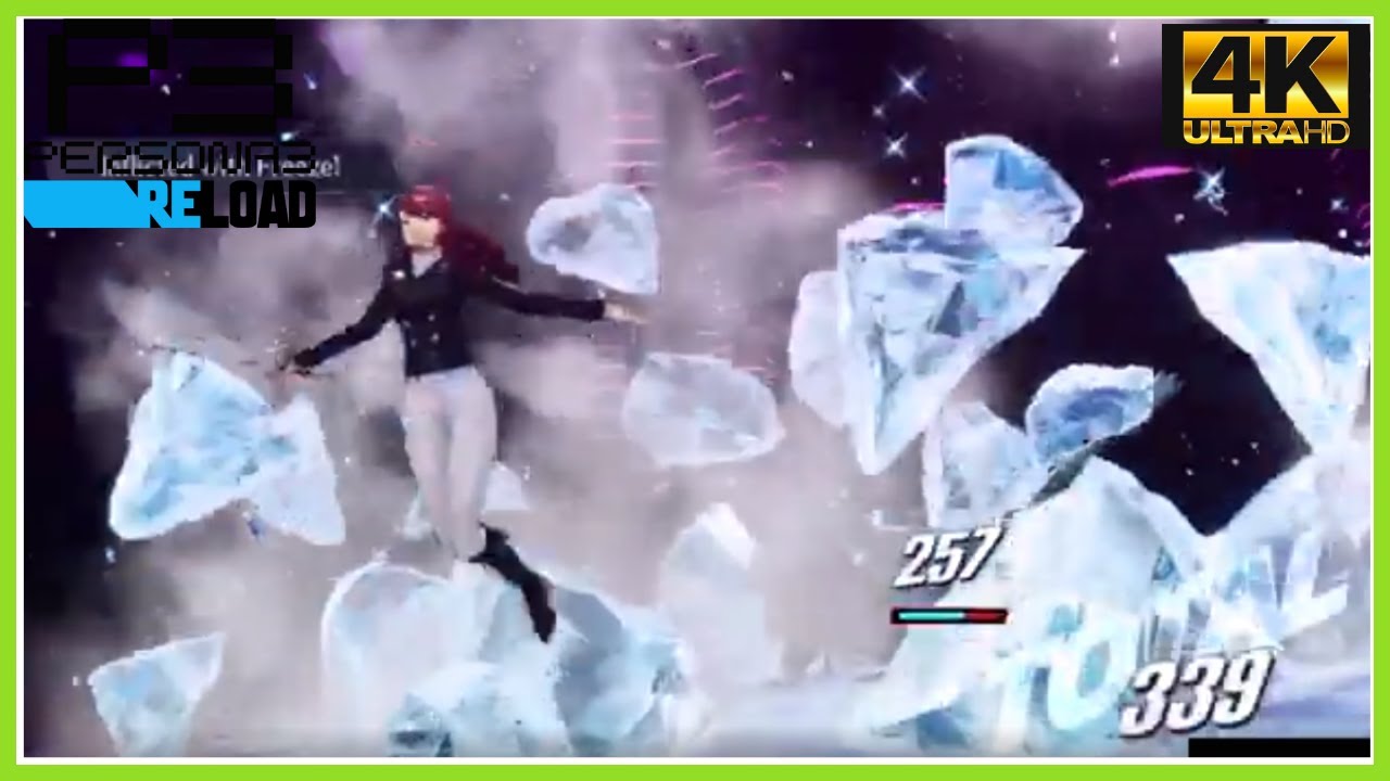 Persona 3 Reload: MITSURU THEURGY Blizzard Edge Special Powers Awakened ...
