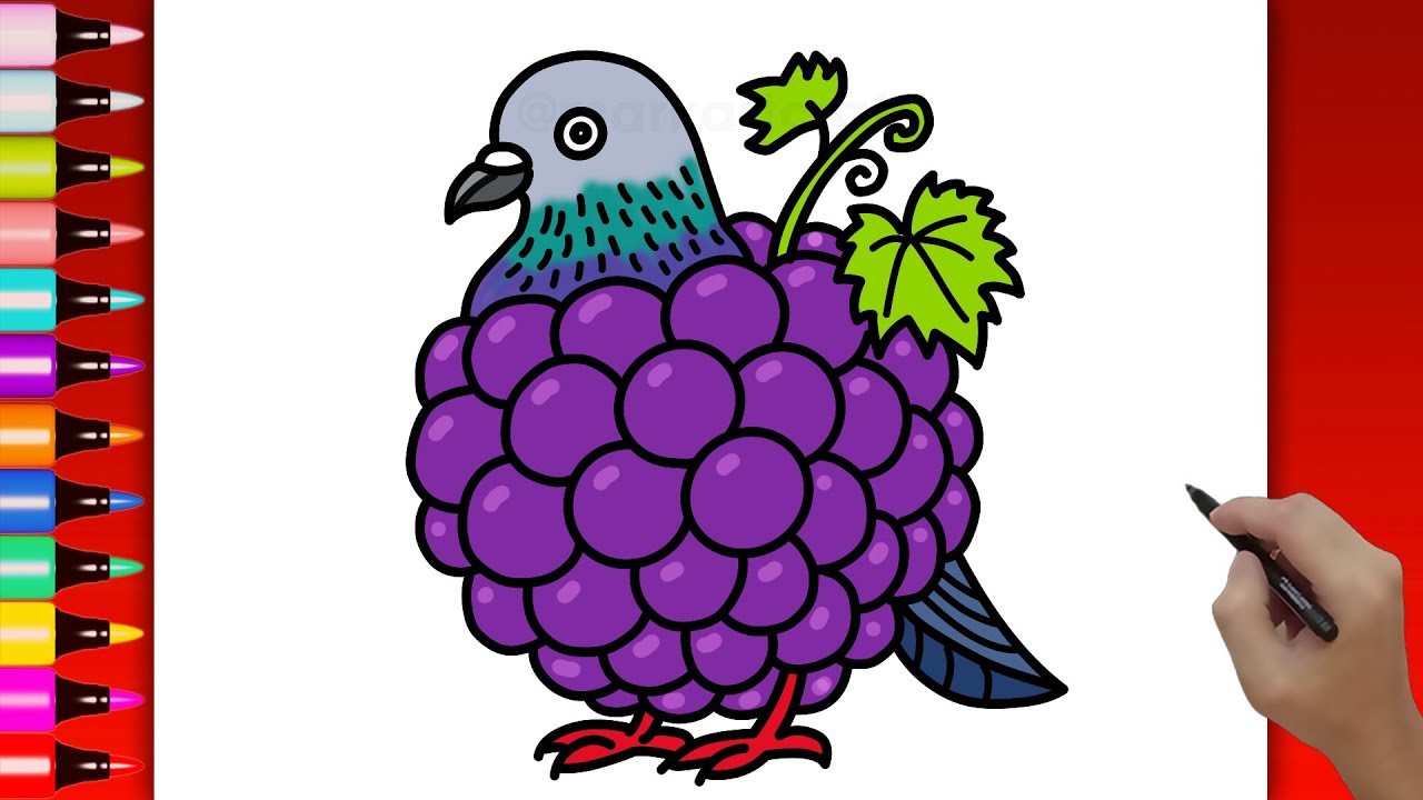 HOW TO DRAW PIGENELLO GRAPELLO! - YouTube