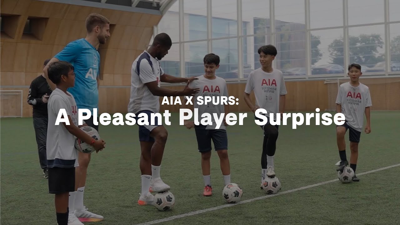 AIA x Spurs: A Pleasant Player Surprise - YouTube