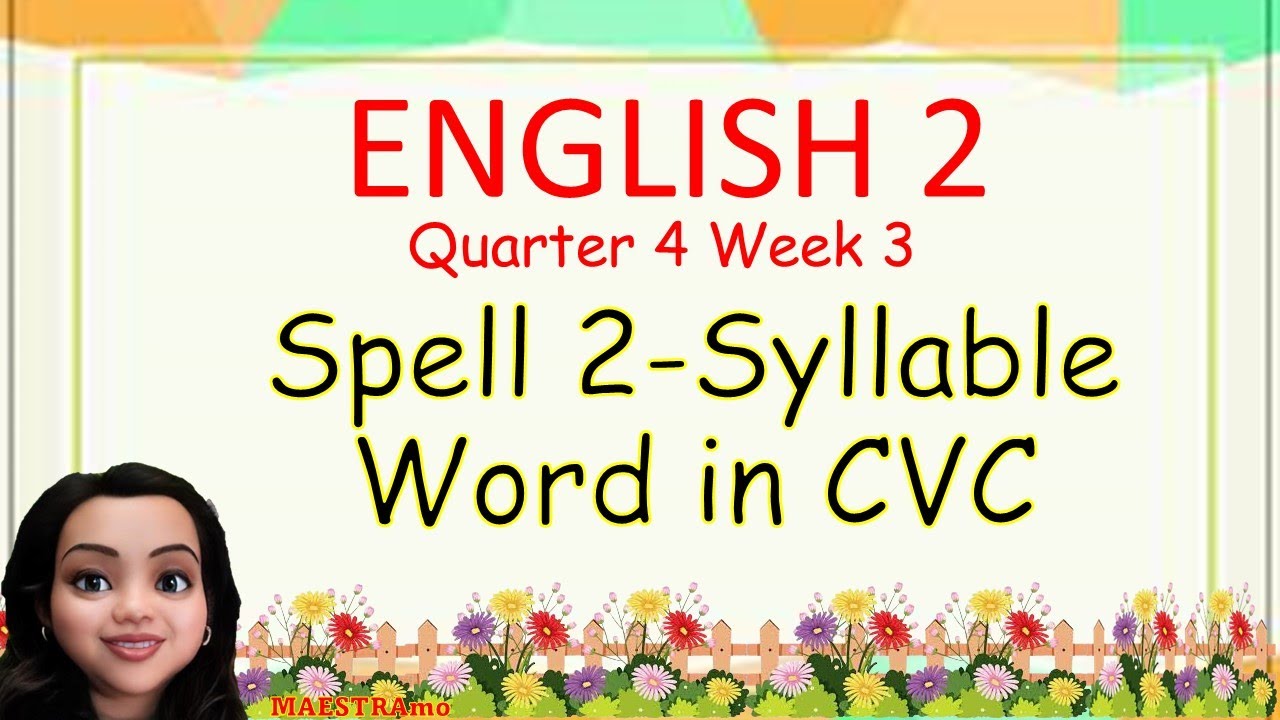ENGLISH 2 Q4 W3 MAESTRAmo - YouTube